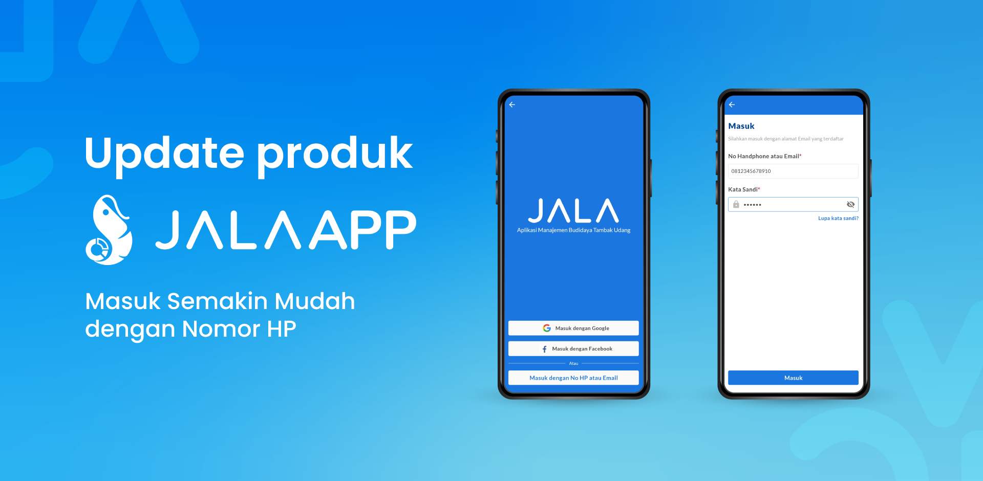 Fitur Terbaru JALA App for Mobile: Log In dengan Nomor HP | JALA Blog